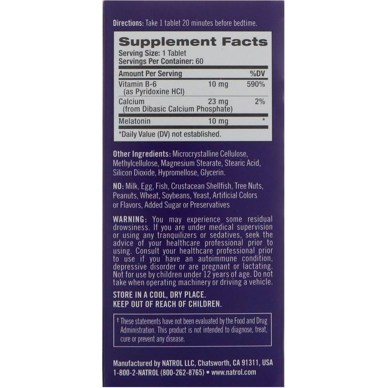 buy our Affordable vitamin Natrol - Melatonin Advance Sleep 10mg...