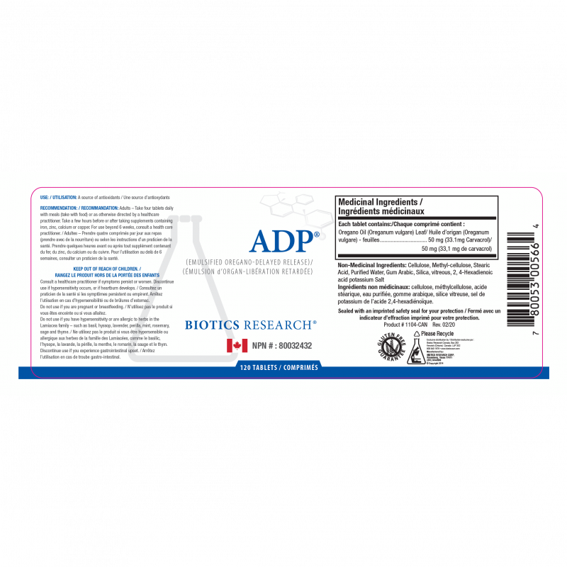 buy our Affordable vitamin A.D.P. (OREGANO Tabs) for a better health