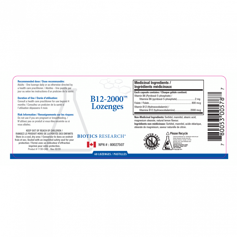 buy our Affordable vitamin B12 2000 Lozenges for a better health