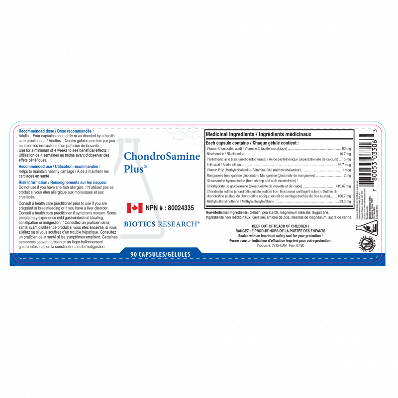 buy our Affordable vitamin Chondrosamine Plus for a better health